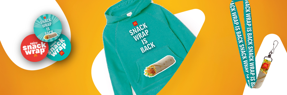 Snack Wrap - Smilemakers | McDonald's approved vendor for branded ...